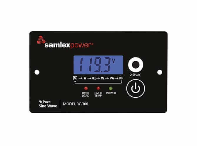 Samlex Data Meter Display - Pioneer Solar & Renewables